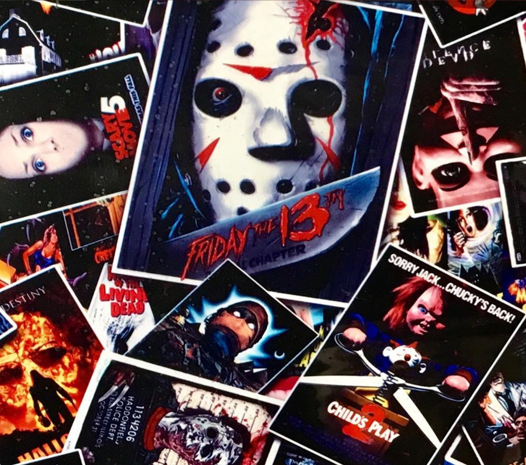 Horror Movie Mash up PNG - Etsy