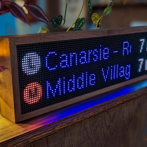 NYC Realtime Subway Clock - Etsy