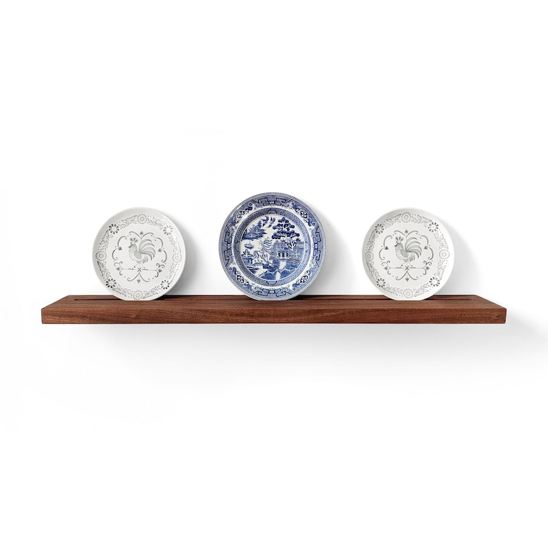 Shelf With Plate Groove - Etsy