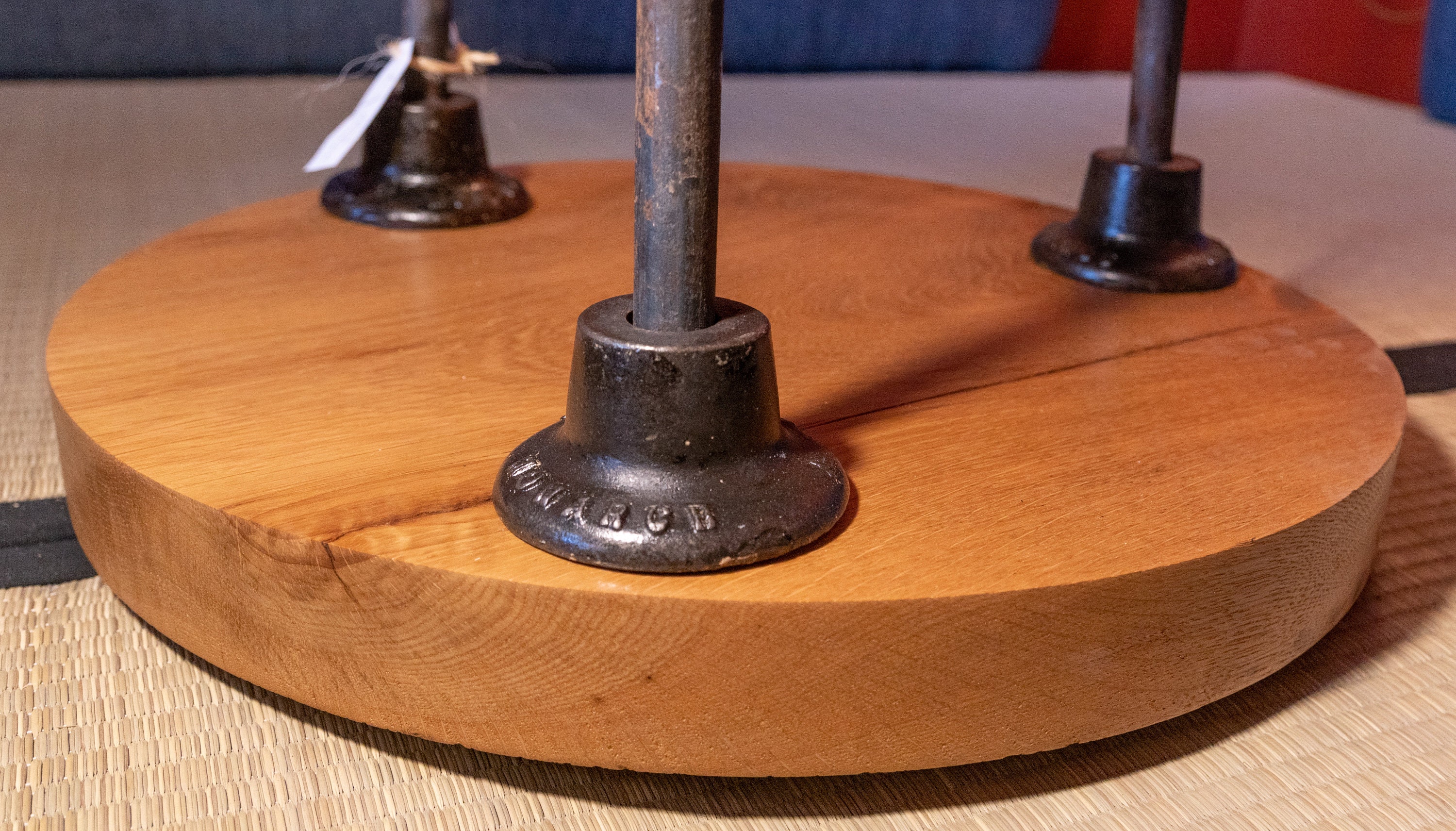 Zen Coffee Table | Reclaimed Cast Iron & Hardwood - Etsy