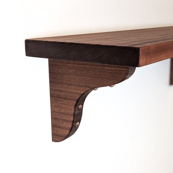 Wood Shelf Brackets - Etsy