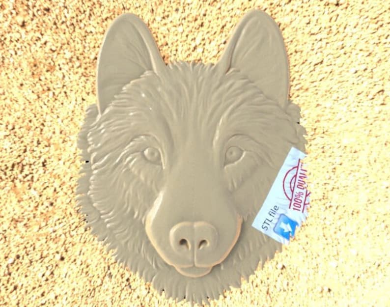 Dog 3d STL Model for CNC Router Relief Artcam Aspire Engraver - Etsy