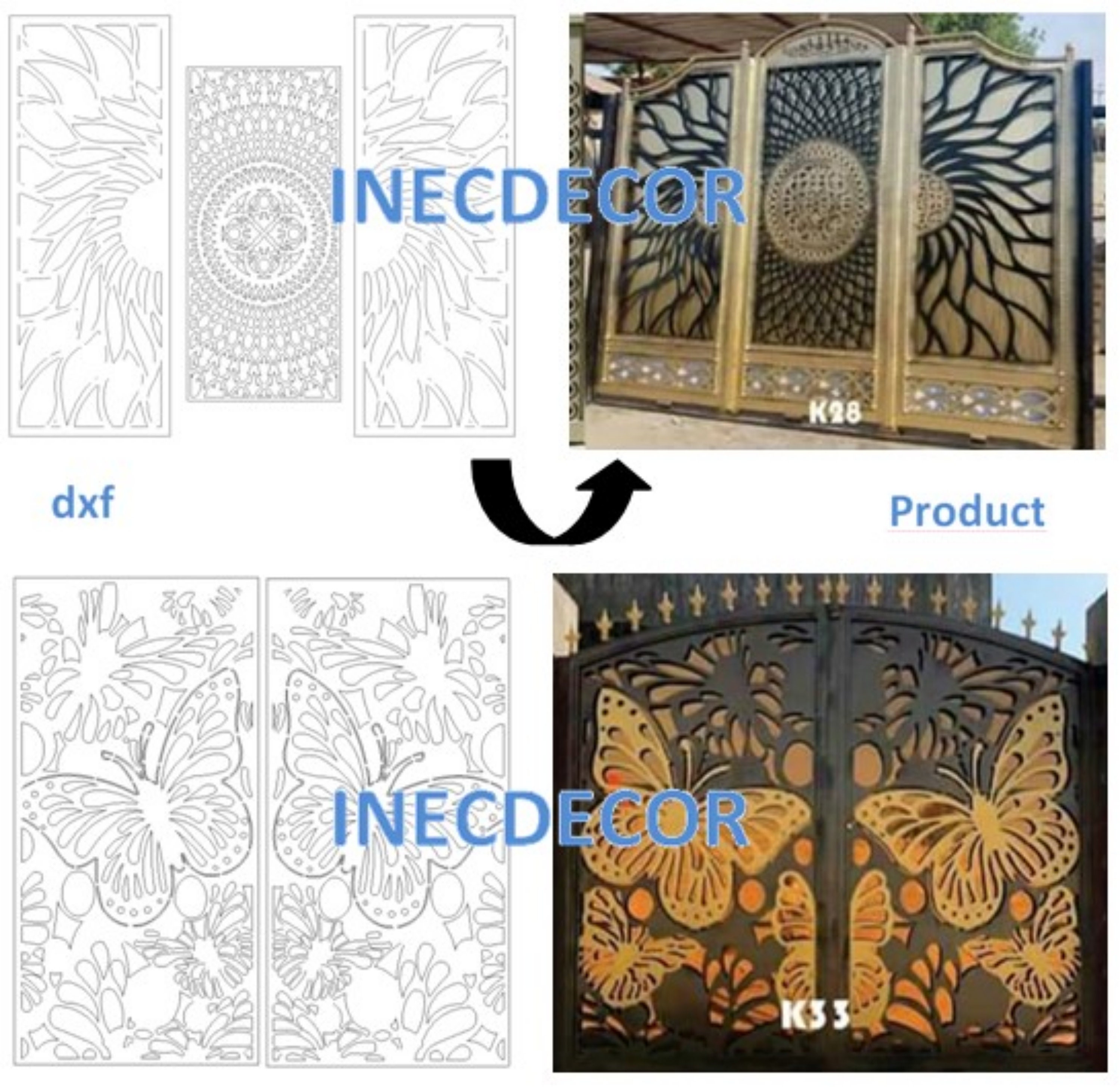 DXF 2100 Dxf 2D Drawings - Etsy