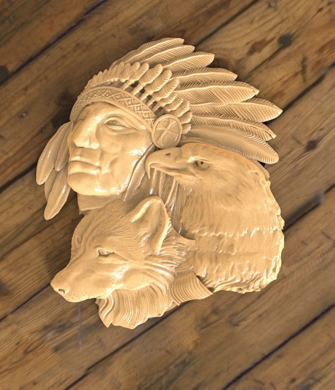 Indian 3d STL Model for CNC Router Relief Artcam Aspire Engraver ...