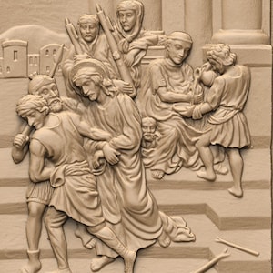 Stations of the Cross 3d STL Model for CNC Router Relief Artcam Aspire ...