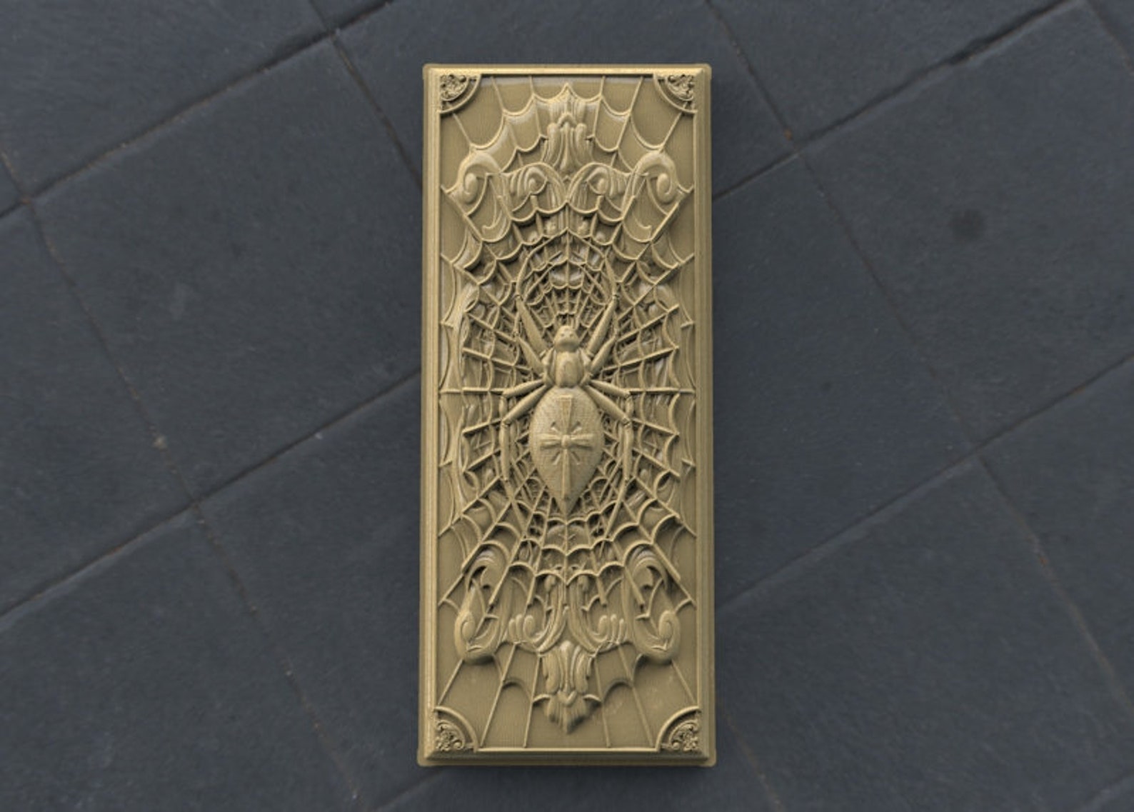 Spider 3d STL Model for CNC Router Relief Artcam Aspire Engraver ...