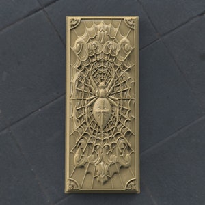 Spider 3d STL Model for CNC Router Relief Artcam Aspire Engraver ...