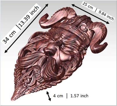 Strong Man 3d STL Model for CNC Router Relief Artcam Aspire Engraver ...