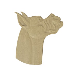 Boxer Head 3d STL Model for CNC Router Relief Artcam Aspire Engraver ...