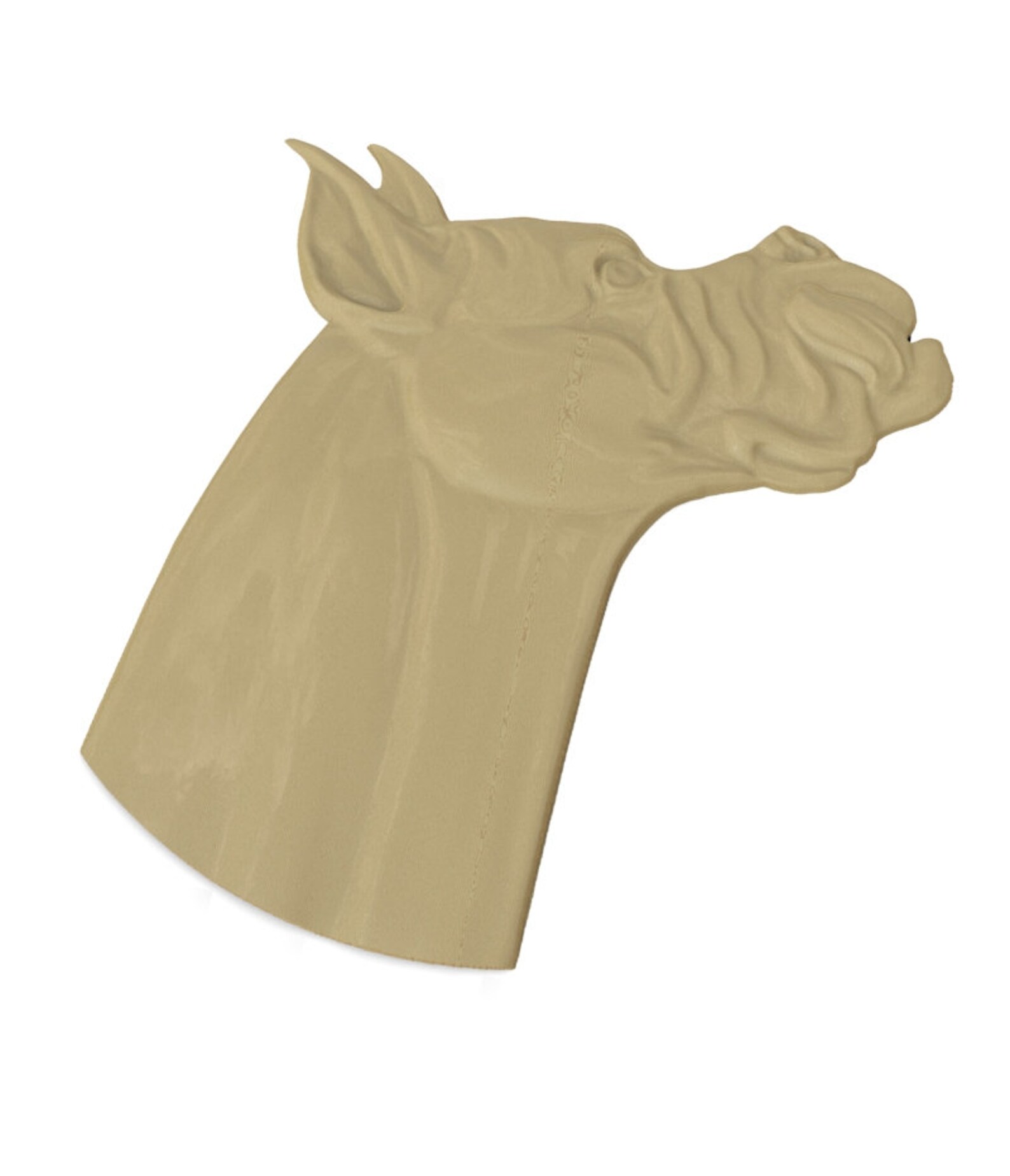 Boxer Dog Head 3D STL Model for CNC (digital Download) - Etsy