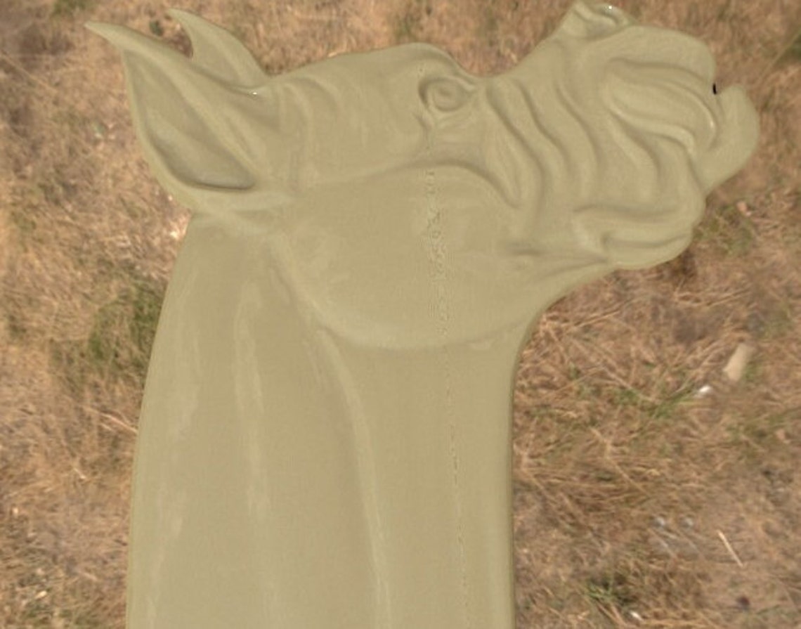Boxer Dog Head 3D STL Model for CNC (digital Download) - Etsy
