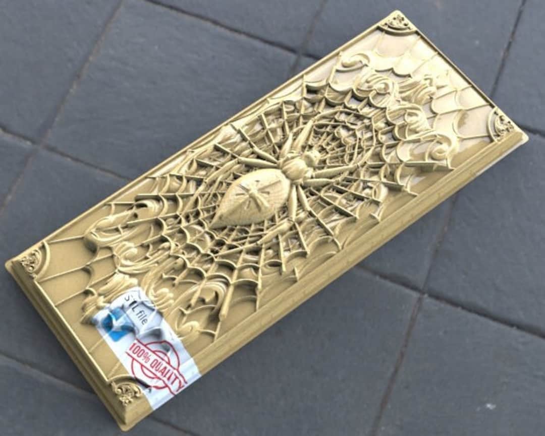 Spider 3d STL Model for CNC Router Relief Artcam Aspire Engraver ...