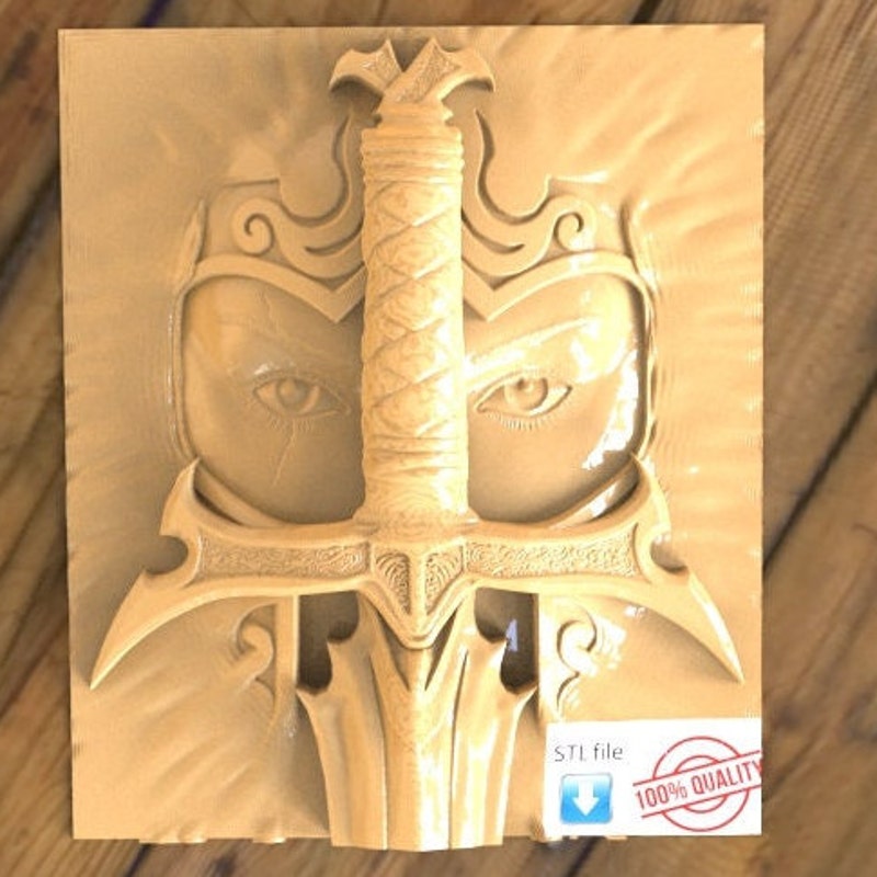 Wood Sword Cnc - Etsy