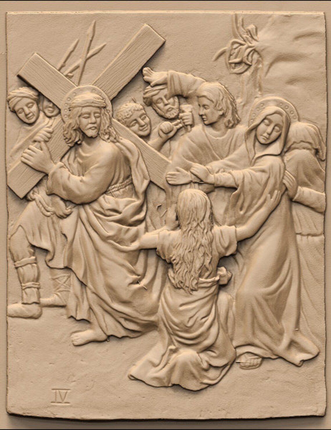 Stations of the Cross 3D STL Model, CNC Router Carving (15 Files) - Etsy