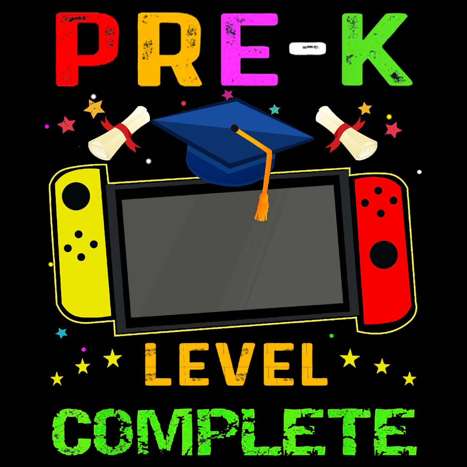 Pre-k Graduation Gamer PNG: Level Complete (digital Download) - Etsy