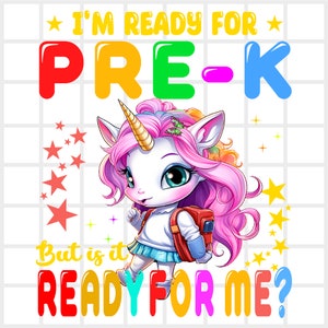 Groovy Pre-k Png, I'm Ready for Pre K but is It Ready for Me Png, First ...
