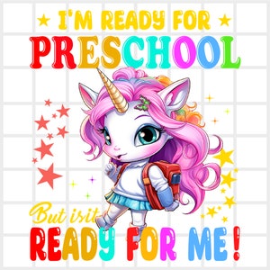 Groovy Pre-k Png, I'm Ready for Pre K but is It Ready for Me Png, First ...