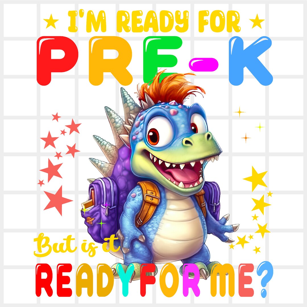 Groovy Pre-k Png, I'm Ready for Pre K but is It Ready for Me Png, First ...