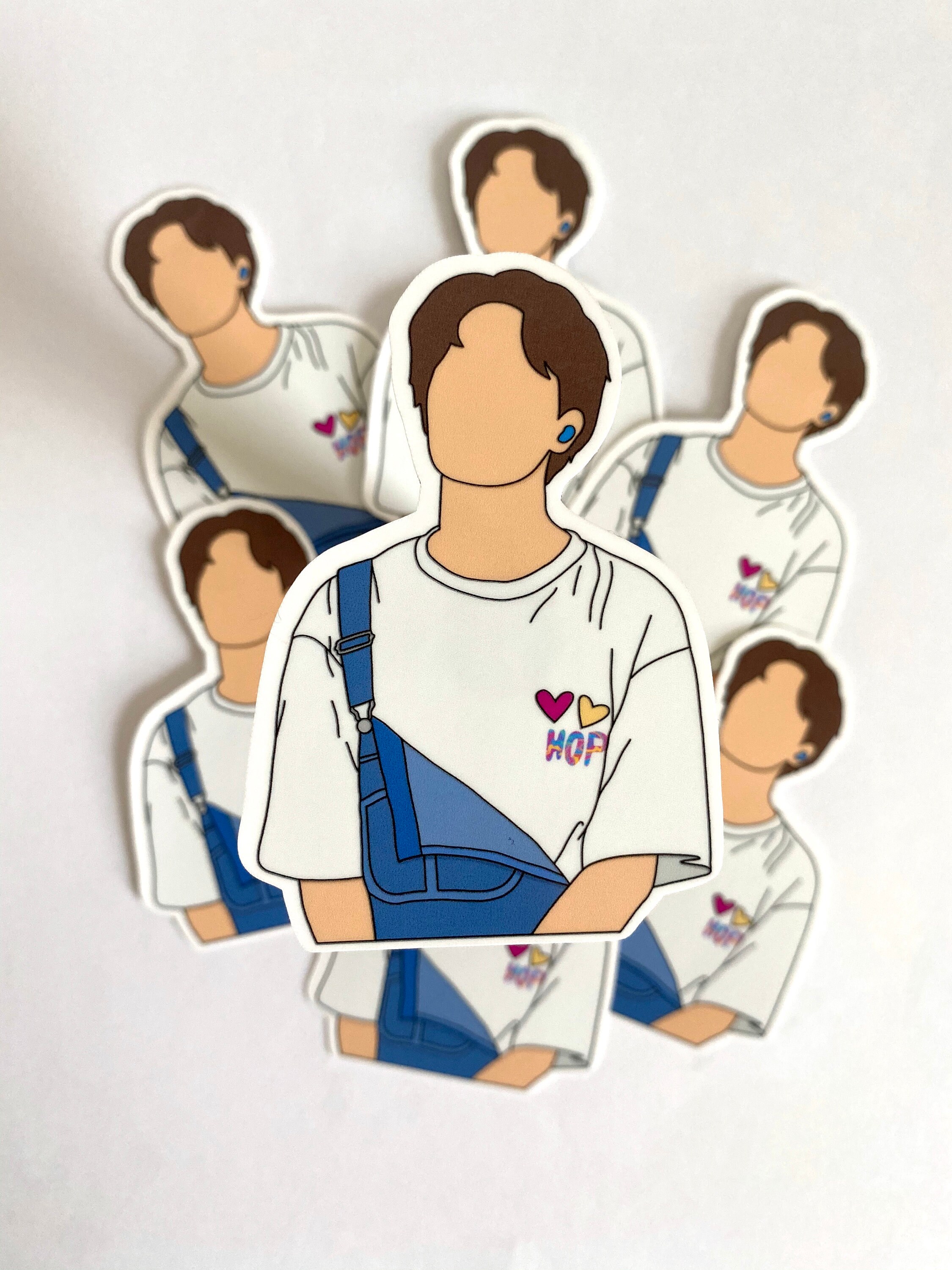 BTS RM Buff Namjoon Sticker waterproof sticker for laptops water ...