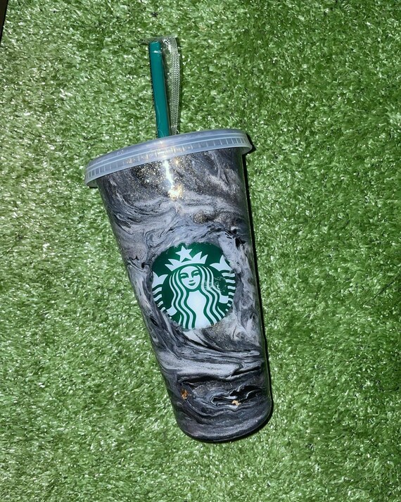 Custom Marble Cup Marble Starbucks Cup Reusable Starbucks | Etsy