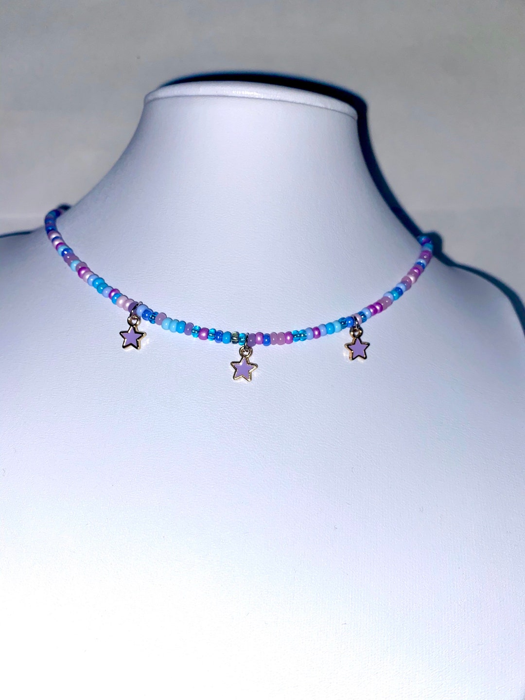 Purple Star Necklace - Etsy