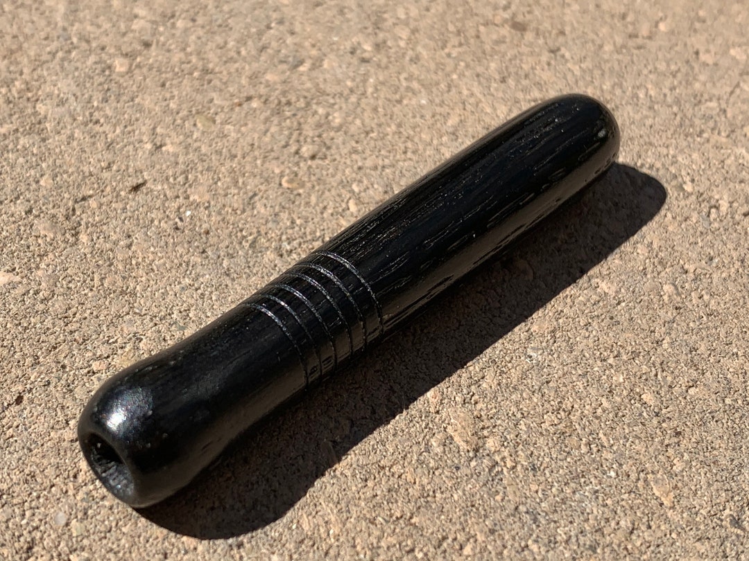 Hand Turned Bog Oak Snuff Straw - Over 6,000 Year Old Wood - Etsy