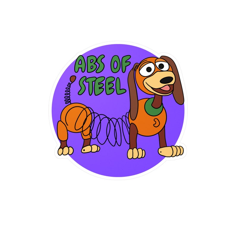 Disney's Toy Story Slinky Dog Kiss-cut Vinyl Decals, Toy Story Stickers ...