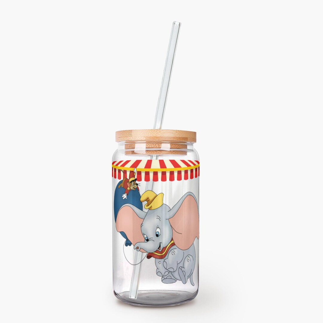 Dumbo the Elephant Soda Can Glasses - Etsy