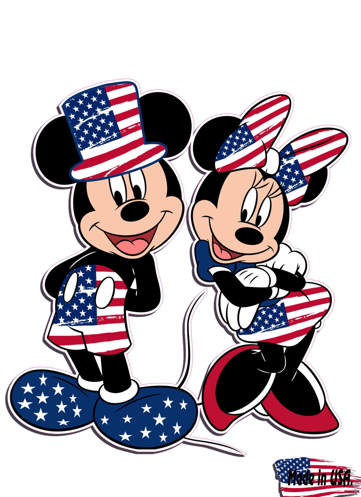 4th Of July Minnie Mouse Clipart