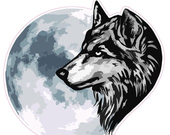 Wolf Iron Transfer - Etsy