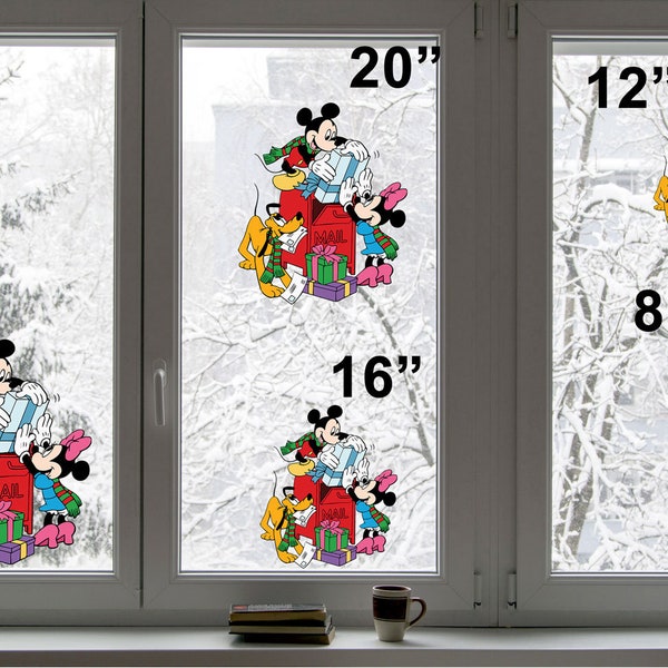 Christmas Window Cling - Etsy