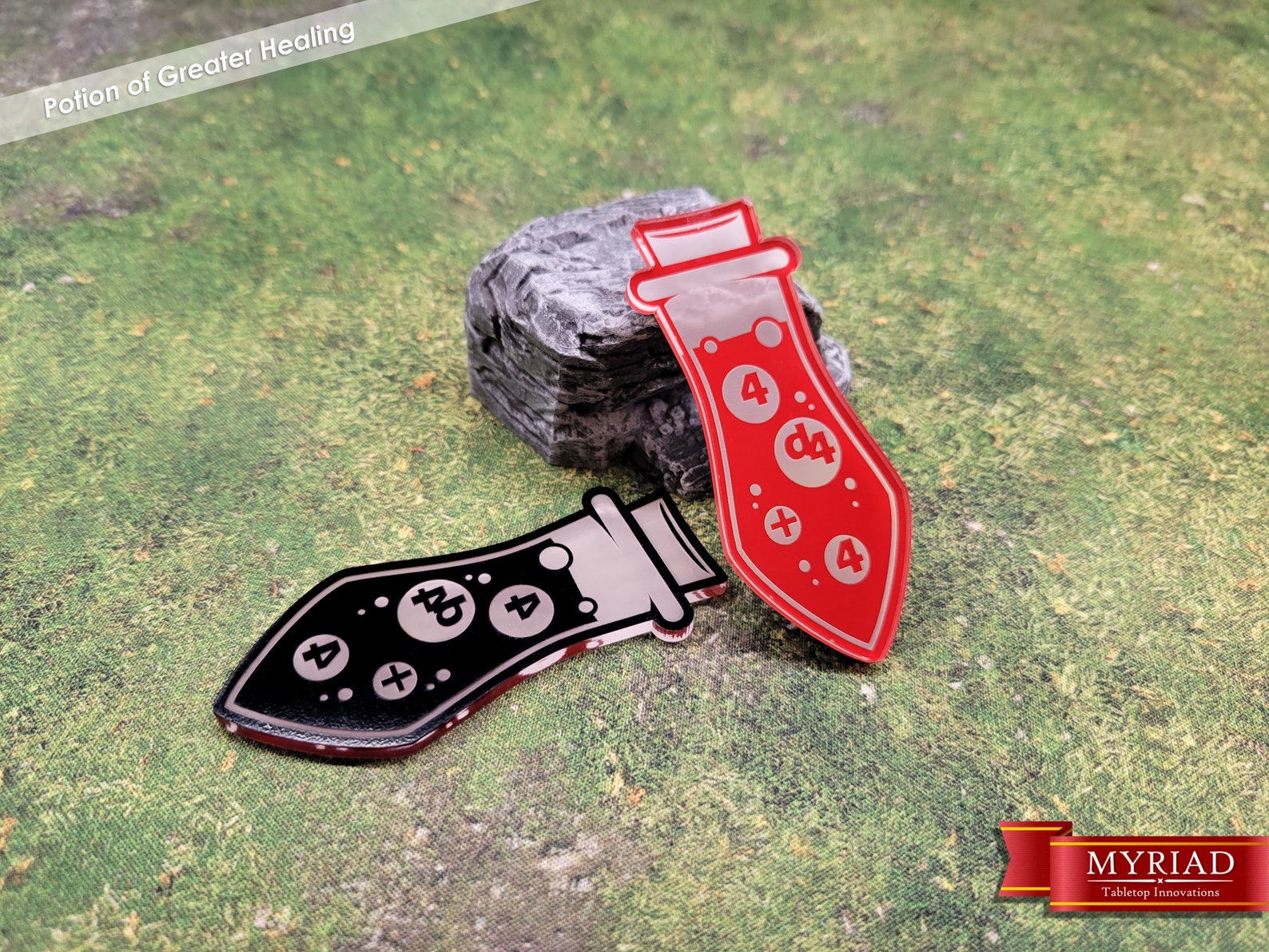 Hero-sized Healing Potion Tokens - Tabletop Player Aid - Etsy Canada