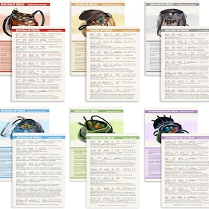 Reference Cards for Bag of Tricks (revisited) - Etsy