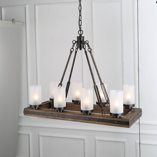 Rustic Farmhouse Kitchen Lighting - Etsy