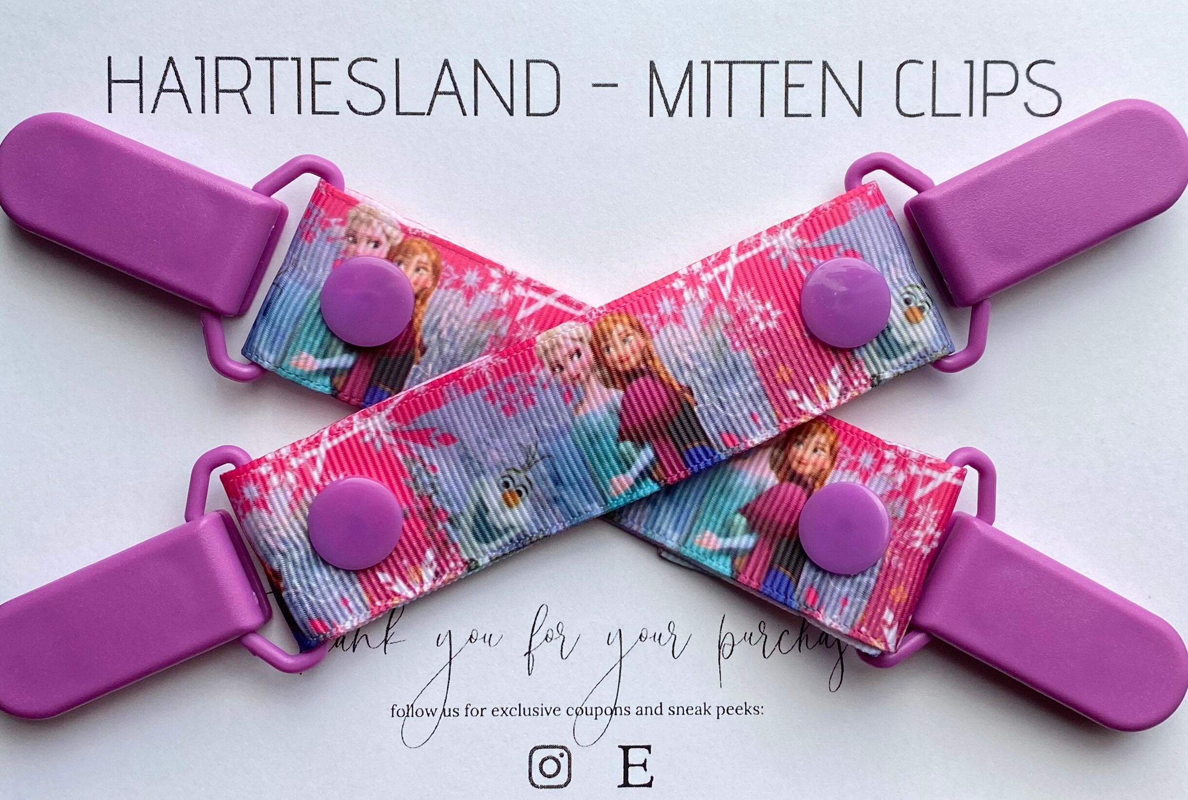 MITTEN CLIPS for Kids Double Side Glove Clips for Children - Etsy