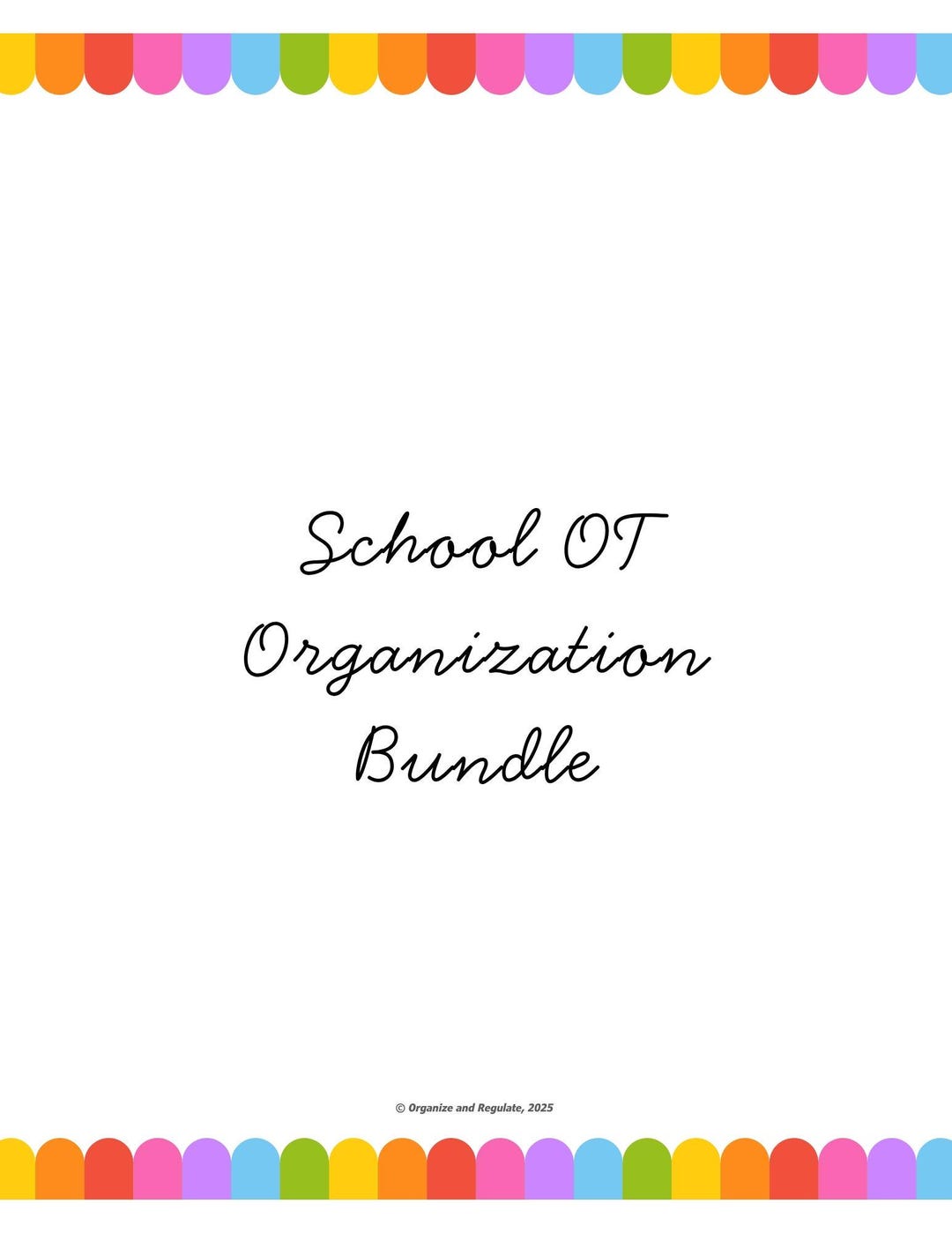 School OT Printable Planner Bundle, Caseload Organizer (digital ...