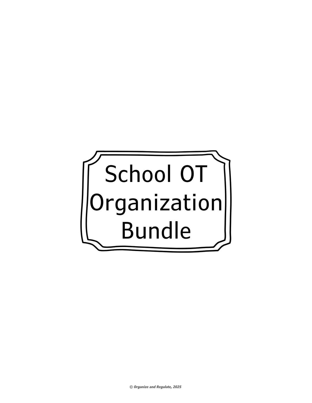 School OT Printable Planner, Caseload Organizer (digital Download) - Etsy