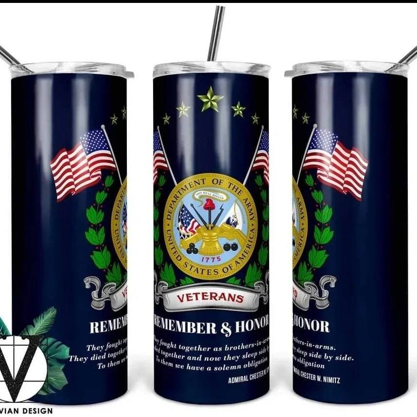 Military Inspired 20z Tumblers. - Etsy