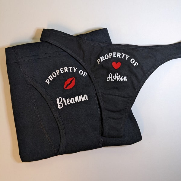 Couples Underwear - Etsy