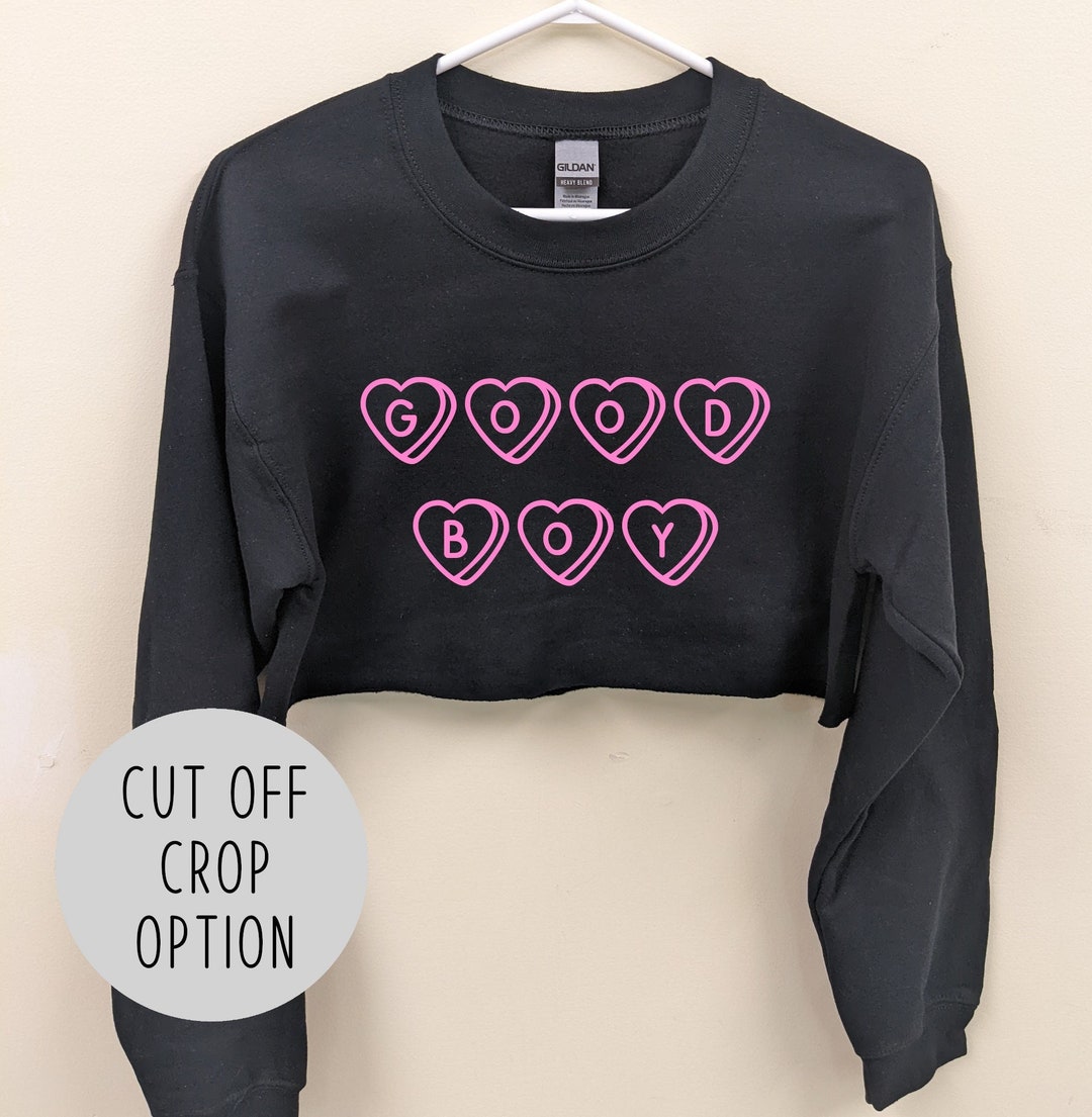 Cute Good Boy Hearts Sweater / MDLB DDLB Sissy Boy Cuck Sweatshirt ...