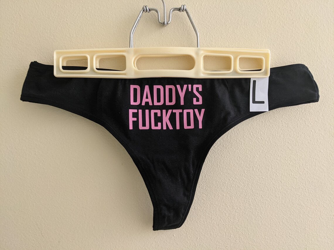 Seconds B Grade BDSM Thong Panties / Discounted Oopsie Slut | Etsy