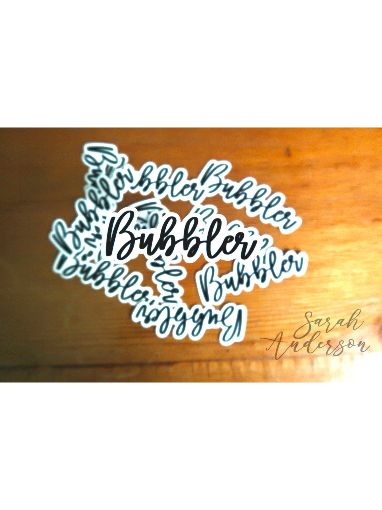 Bubbler Sticker - Etsy