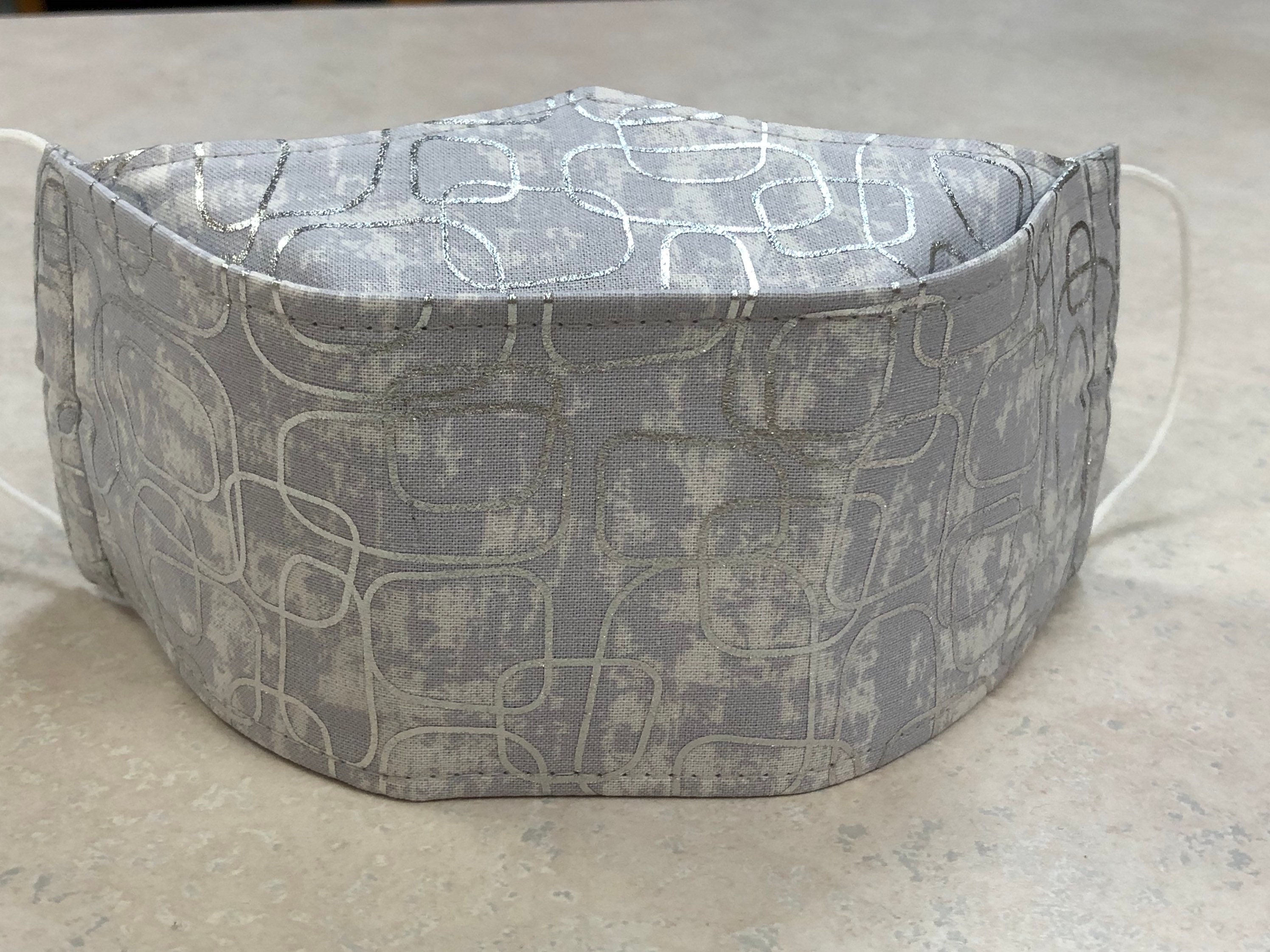 Classy Silver Face Masks - Etsy