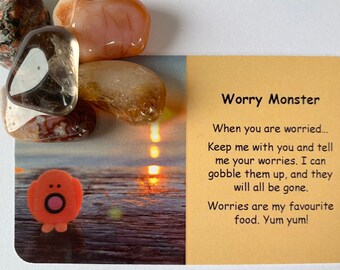 Worry Stone Poem - Etsy Australia