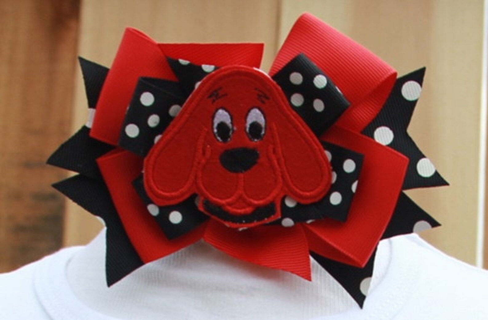 Big Red Dog Ribbon Trim Birthday Tutu Outfit Personalized - Etsy