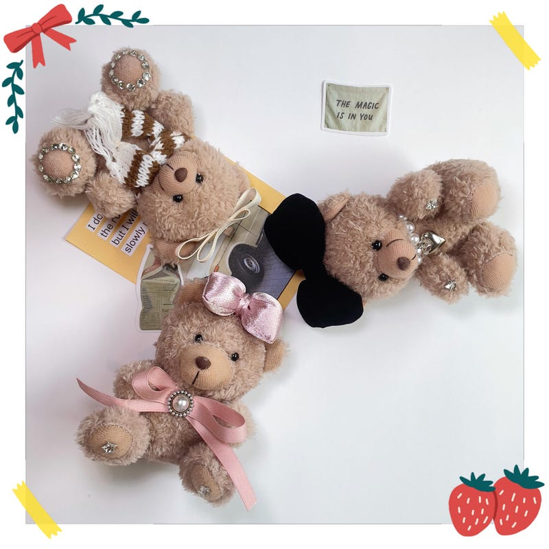 Japanese Plush Keychain - Etsy