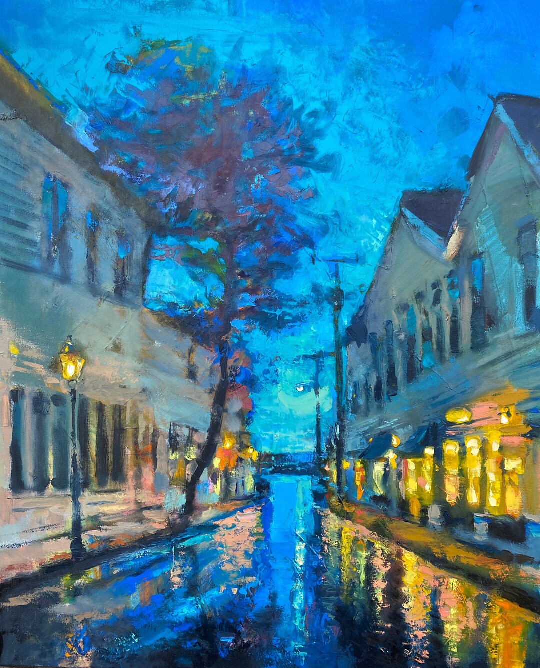 Edgartown - Martha's Vineyard - Canvas Print 18x24 - Etsy