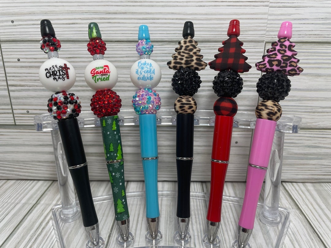 Custom Made Beaded Pens - Etsy