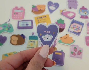 Cute Simple Stickers - Etsy