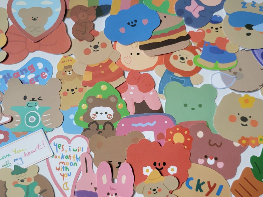 Unique Animal Stickers Random Pack, Water Bottles Stickers Variety Pack ...